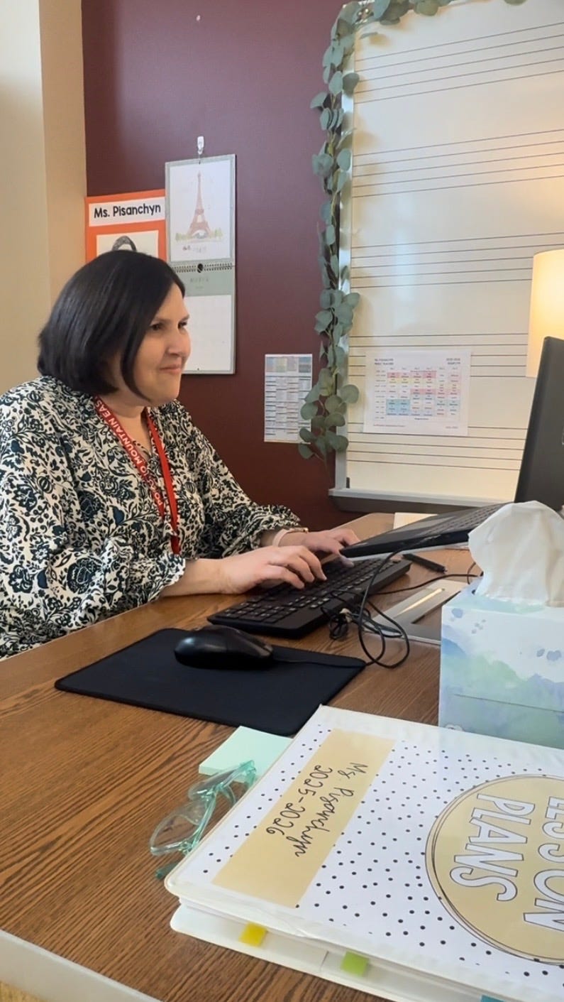 Bethany Pisanchyn is the Kinsley's ShopRite amazing teacher for April