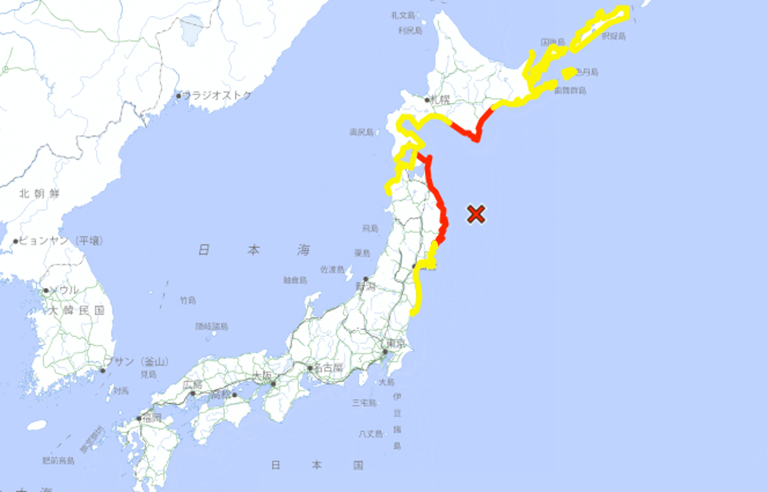 Japan warns second bigger tsunami could hit coastline after earthquake