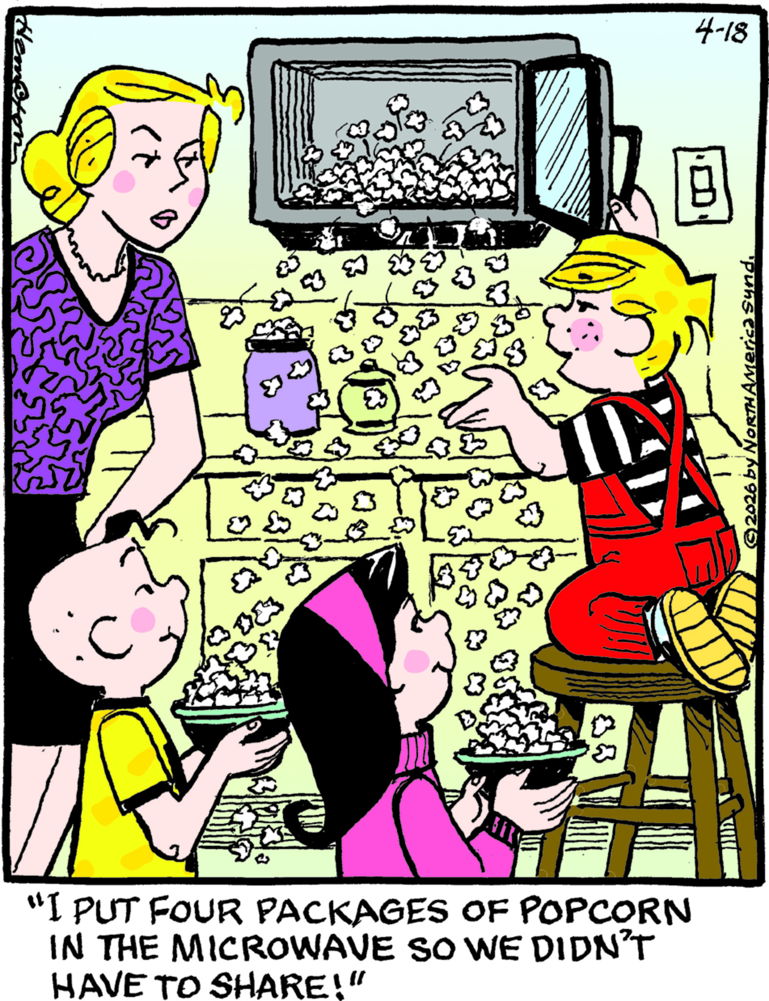 Dennis the Menace by H Ketcham, M Hamilton & R Ferdinand