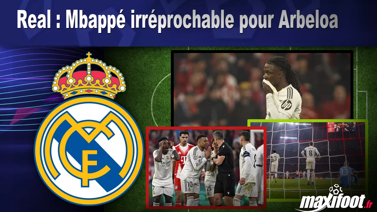 Real : Mbappé irréprochable pour Arbeloa