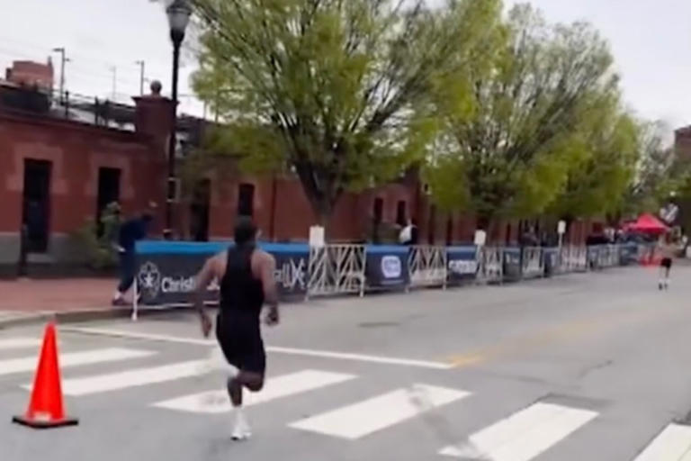 Delaware marathon runner celebrates too early — gets passed at finish ...