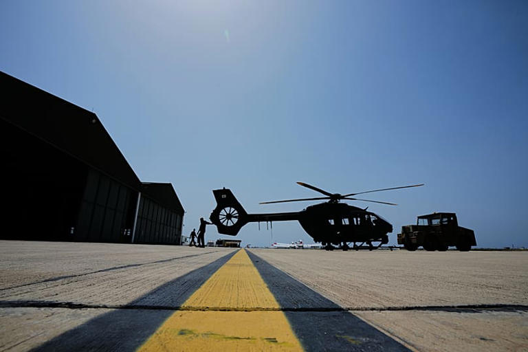 Cyprus upgrades key bases with US funds to boost Middle East relief