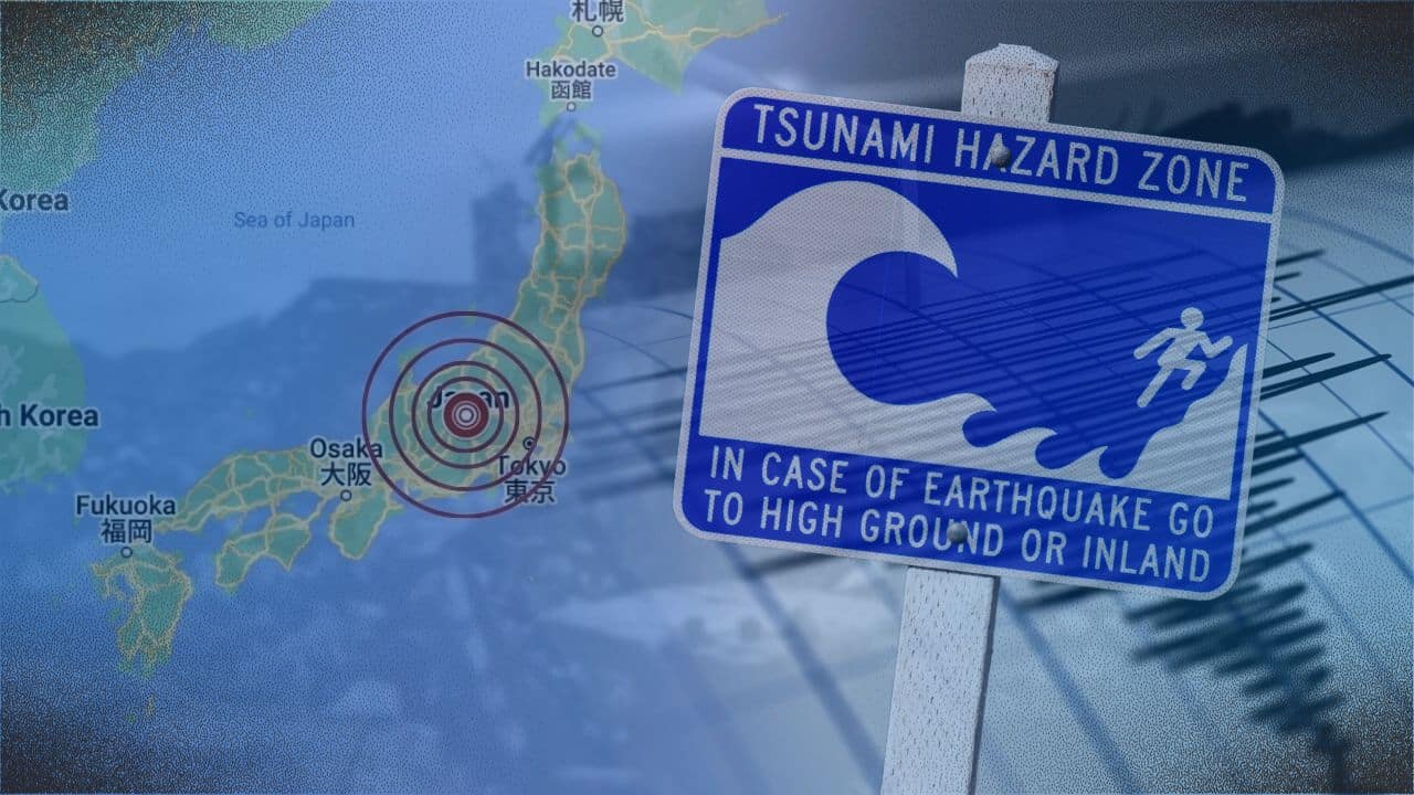 7.5-magnitude earthquake strikes off Japan, tsunami alert issued