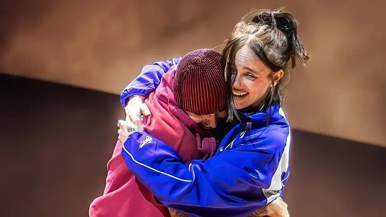 'She's all of us': Billie Eilish's fan-girl moment with Justin Bieber ...