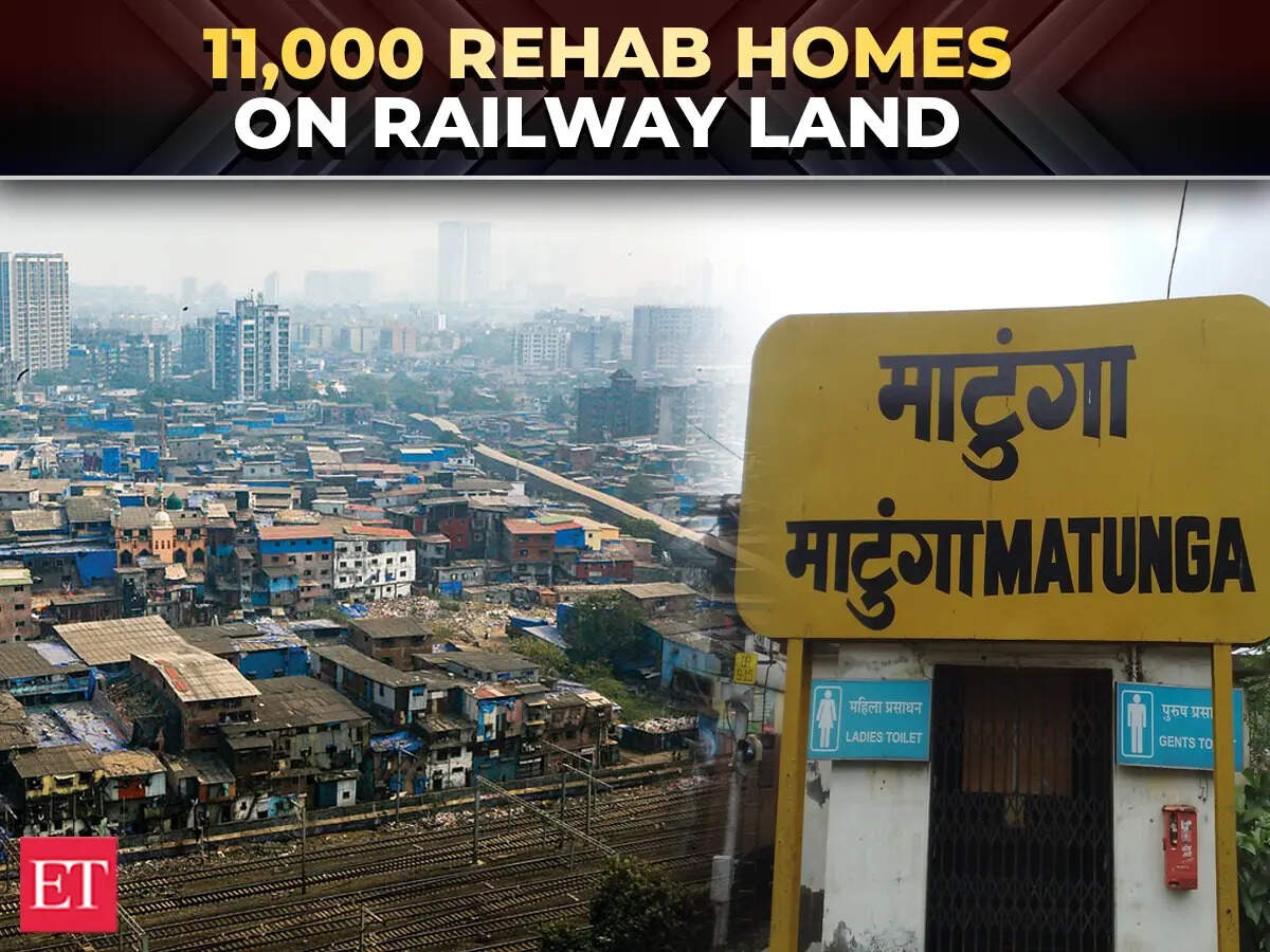 Dharavi project begins; 11,000 rehab homes being constructed on railway ...