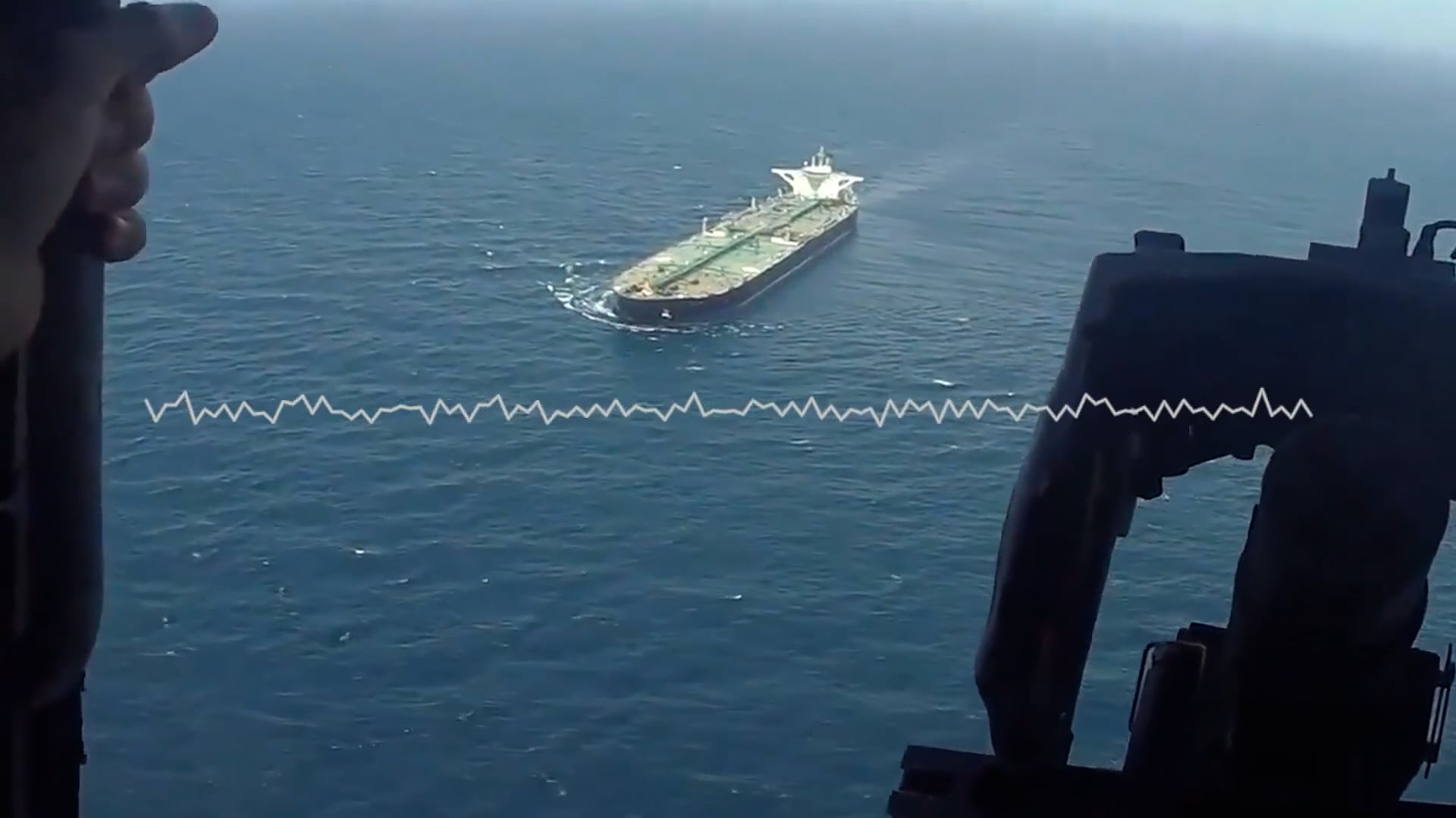 US Navy destroyer diverts merchant vessel while enforcing Iran port ...