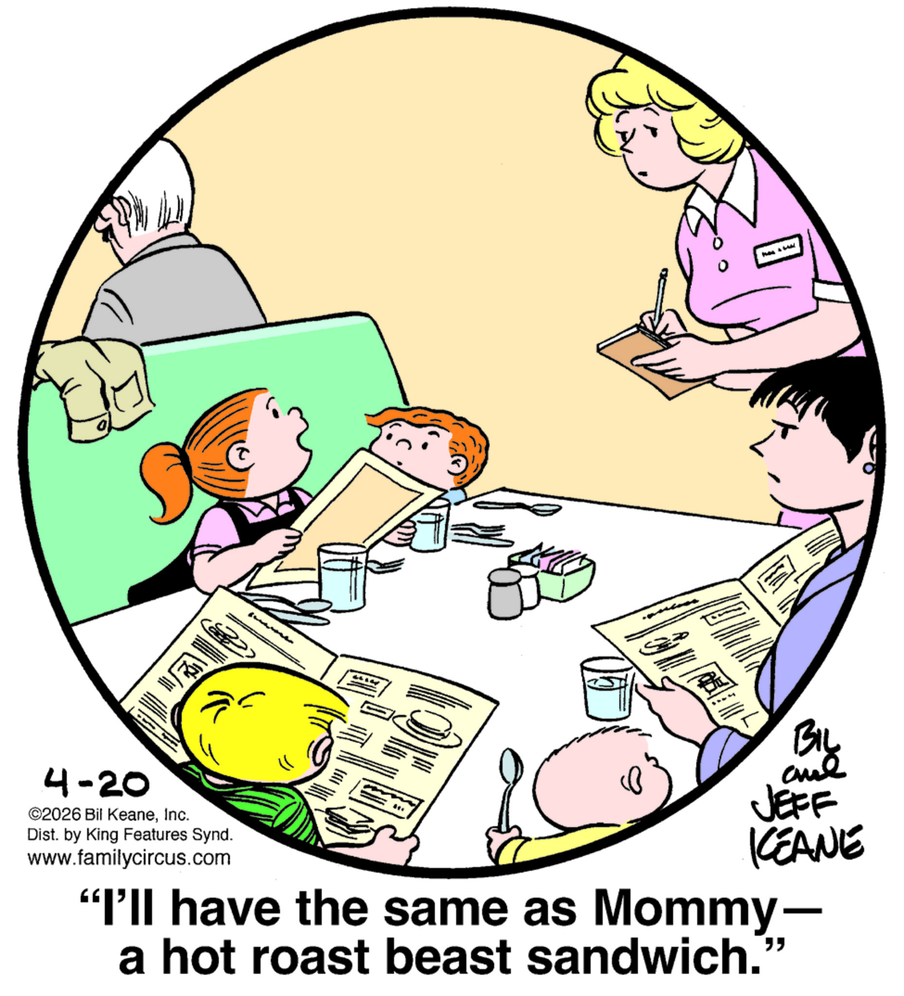 Family Circus by Bil and Jeff Keane