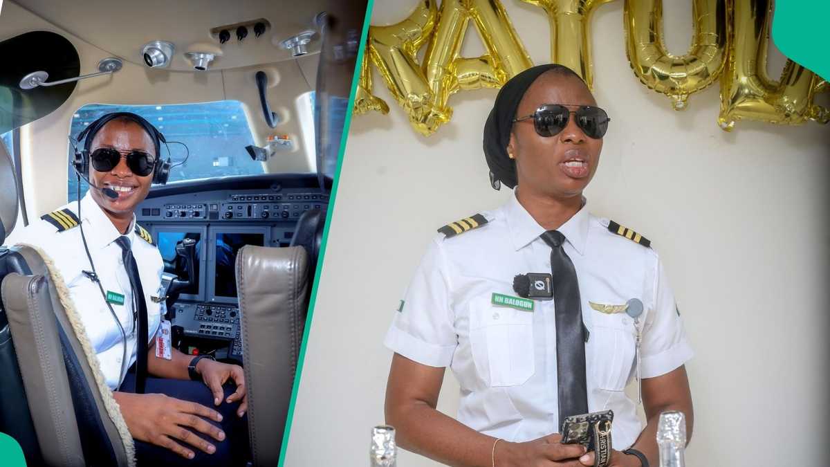 1st Nigerian female pilot who obtained commercial multi-engine license ...