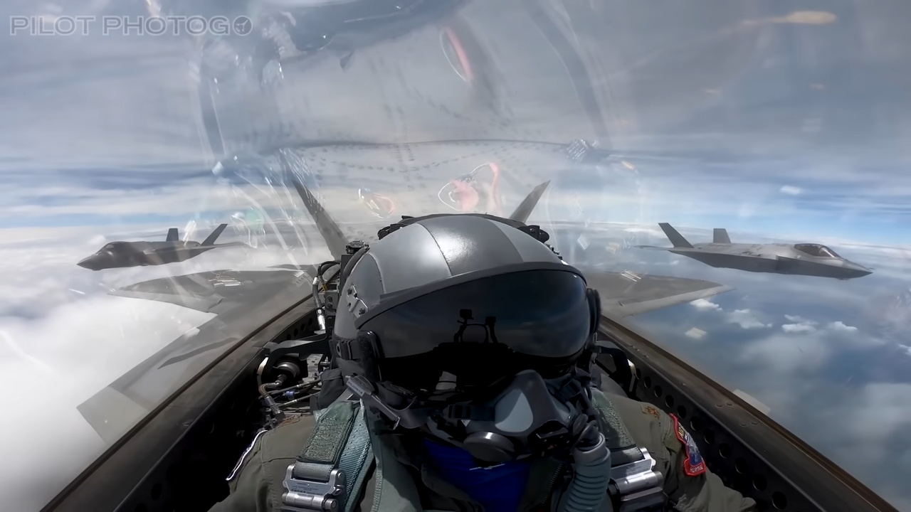 Watch how the US launched a massive strike on Iran - "Relentless"
