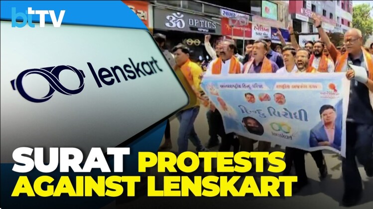 Surat erupts as Lenskart faces outrage over firing youth for religious ...