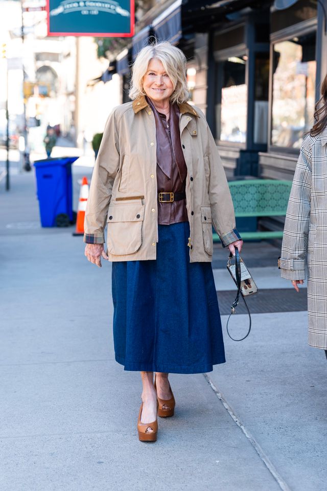 Martha Stewart’s denim midi skirt is the cooler and more comfortable ...