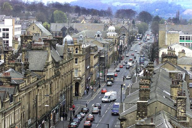 Man arrested after multiple police cordons in Bradford district town