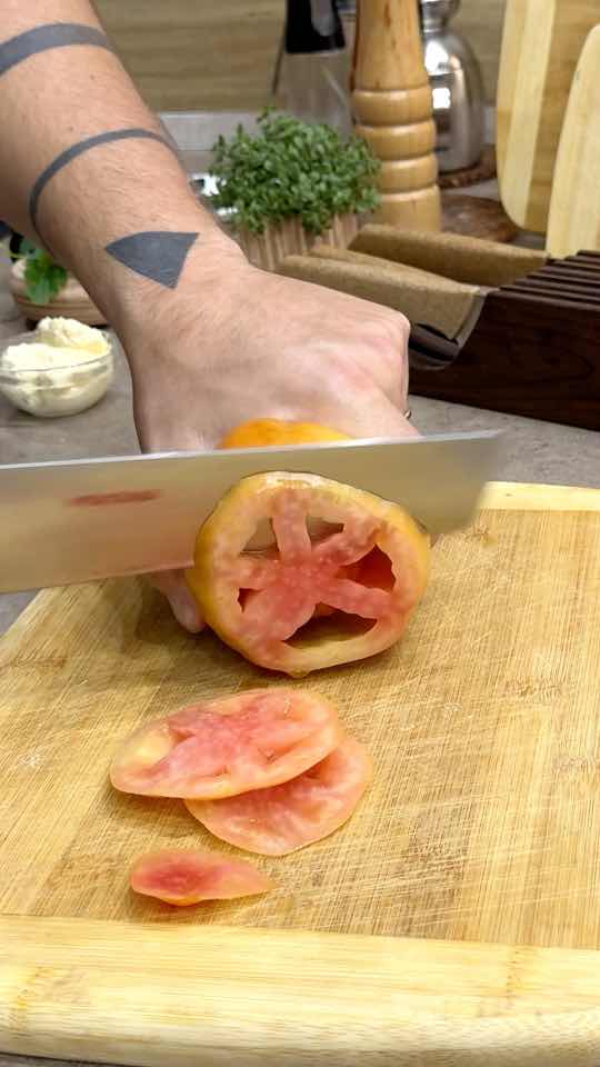 Panino con petto di pollo squisito