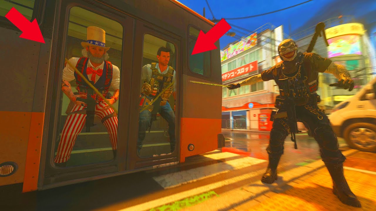 I found them glitched inside the most overpowered bus hiding spot