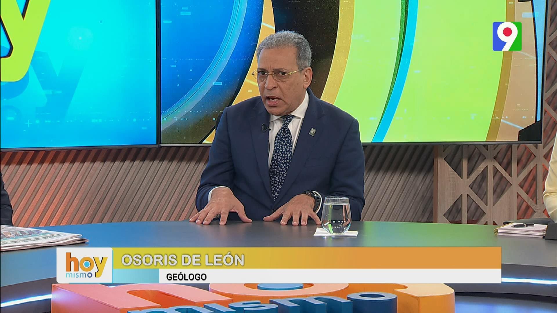 Osiris de León explica la situación de las fuertes lluvias e ...