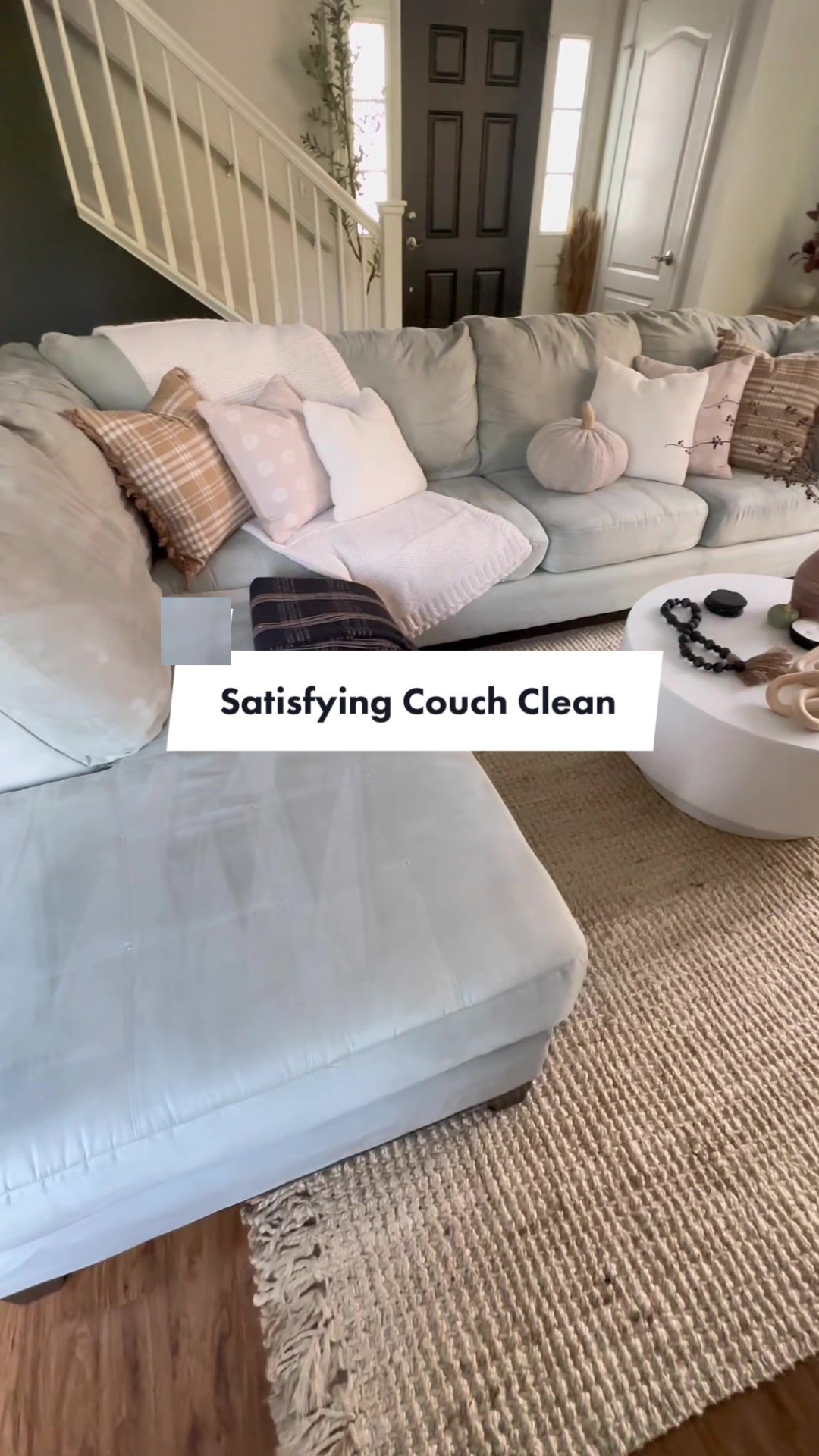 Why this couch cleaning method is so satisfying to watch