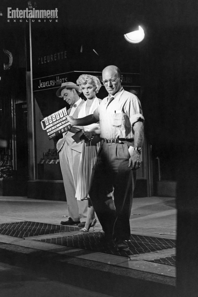 Marilyn Monroe reshoots iconic “Seven Year Itch” white dress scene in ...