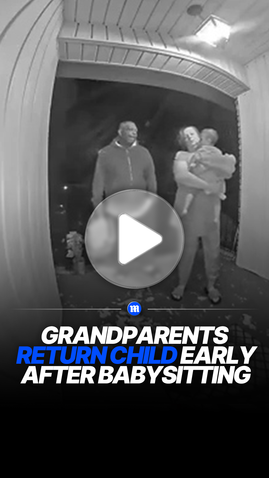 Grandparents cut babysitting short after difficult first night