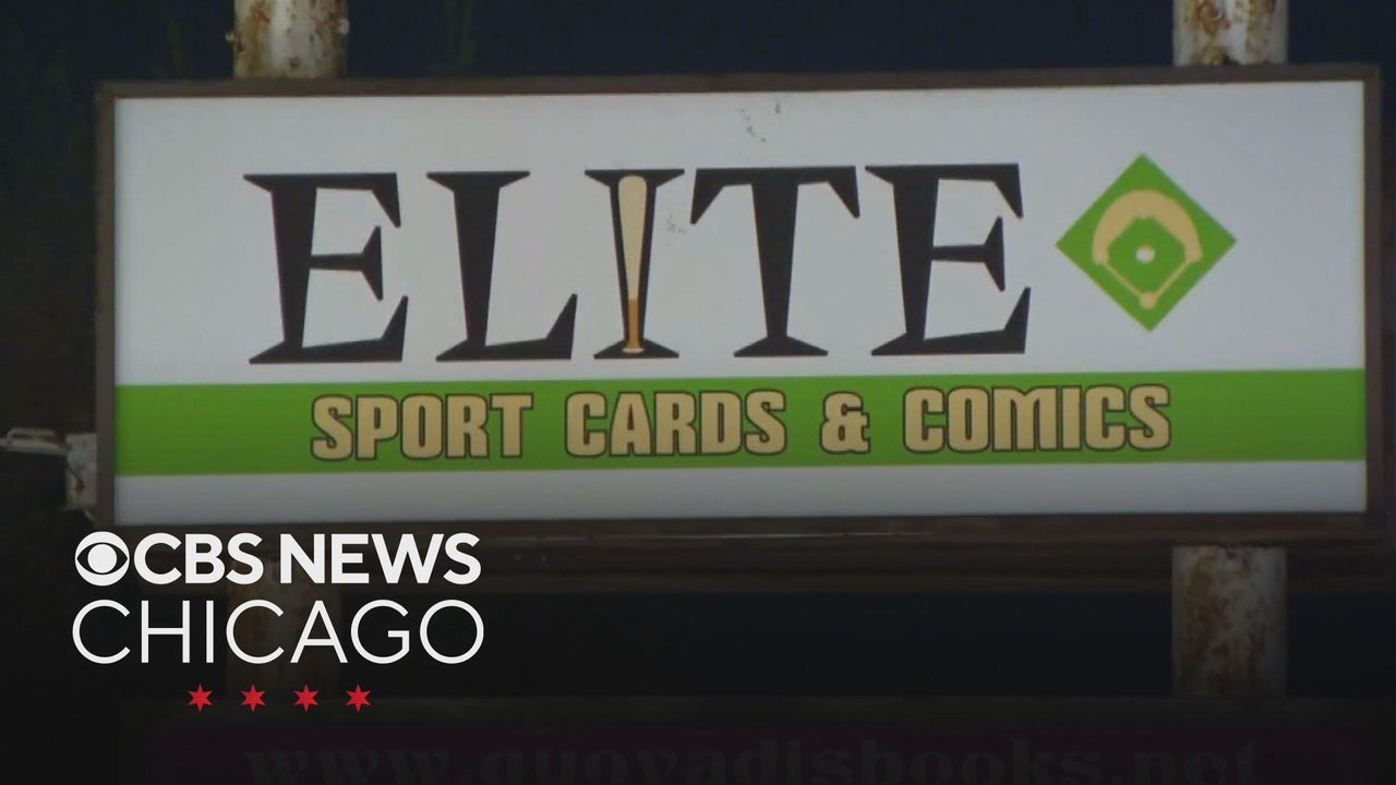 Burglars steal $100,000 worth of items from Chicago sports card shop