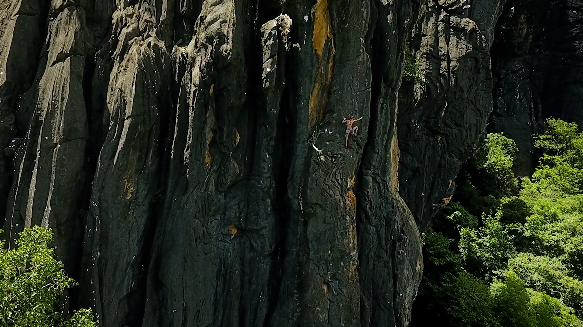 Ascent: Drone perspectives on rock climbing, part 1