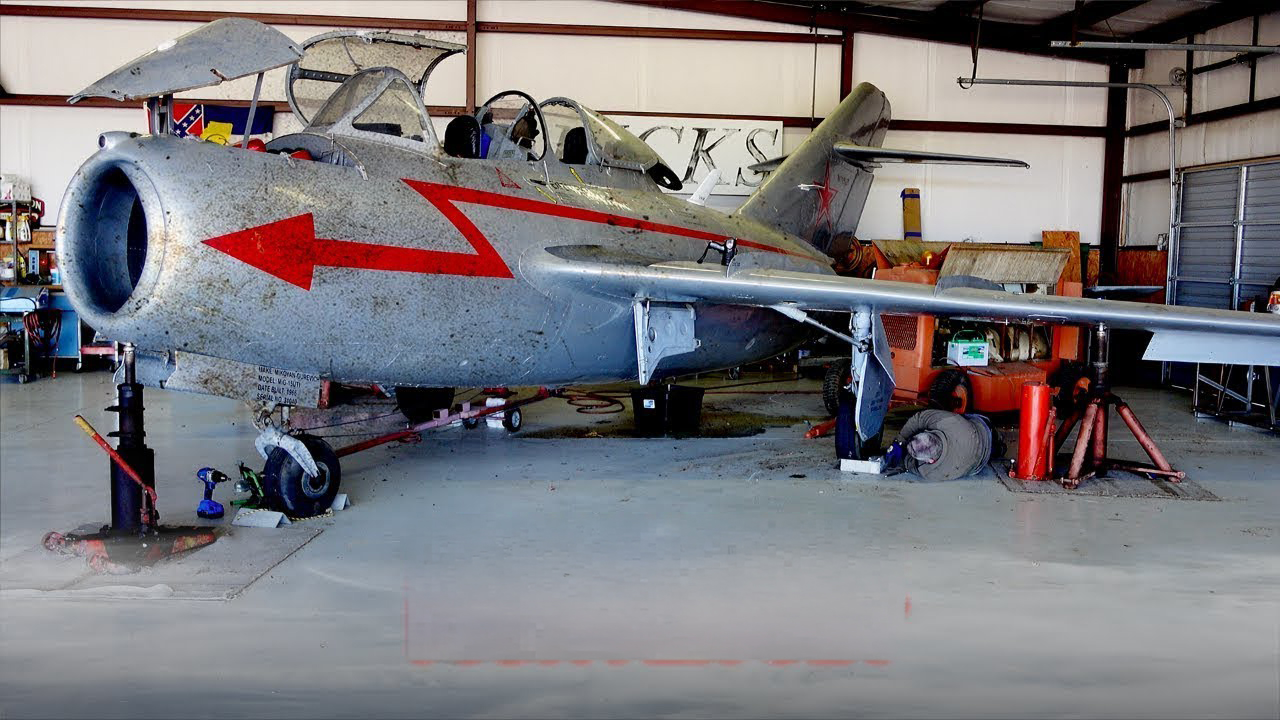 Buying an abandoned MiG-15 jet