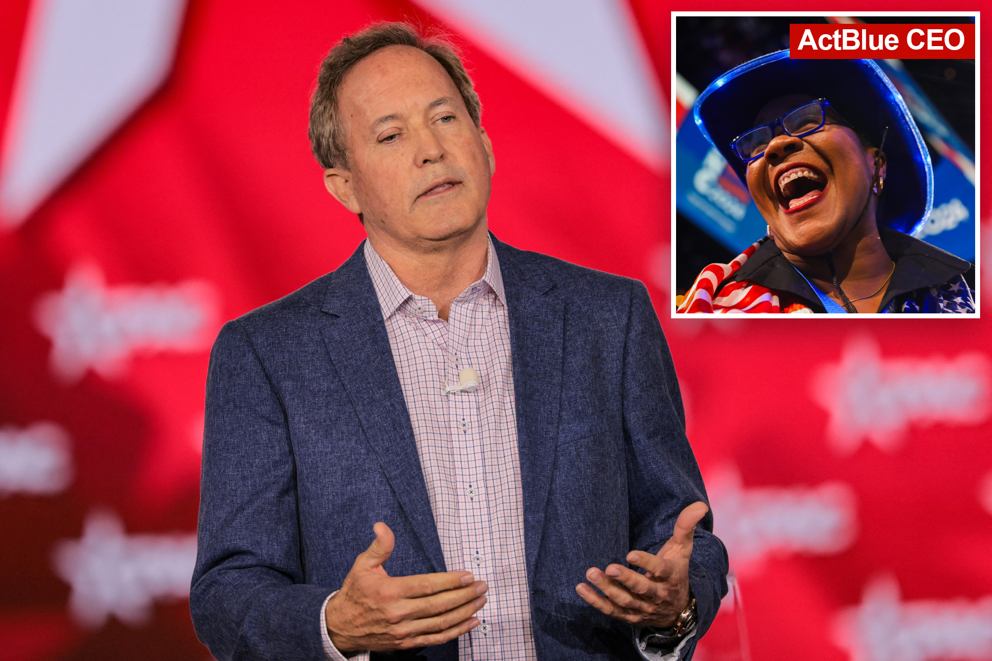 Texas AG Ken Paxton sues ActBlue over alleged 'rampant donor fraud' on ...