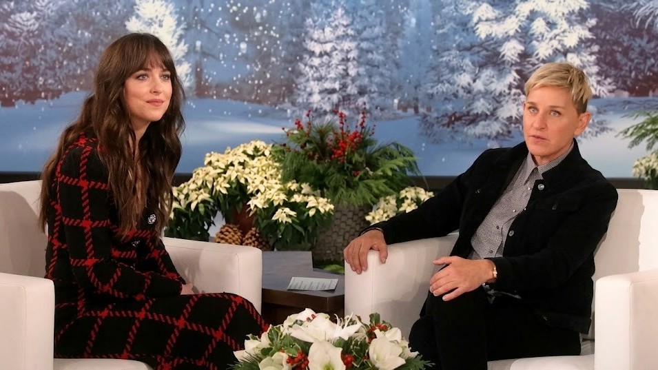You were invited - Ellen tried to embarrass Dakota Johnson, then got ...