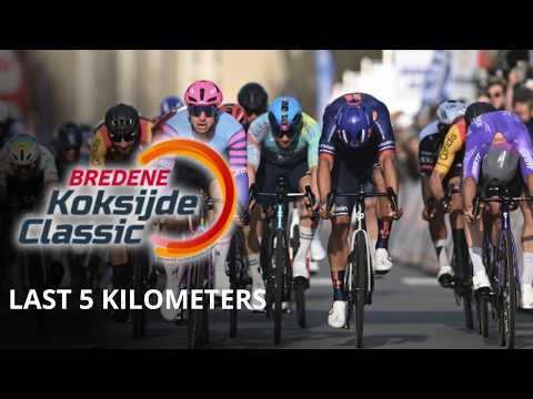 Bredene Koksijde Classic 2026 - Last 5 kilometers - Can Dylan ...