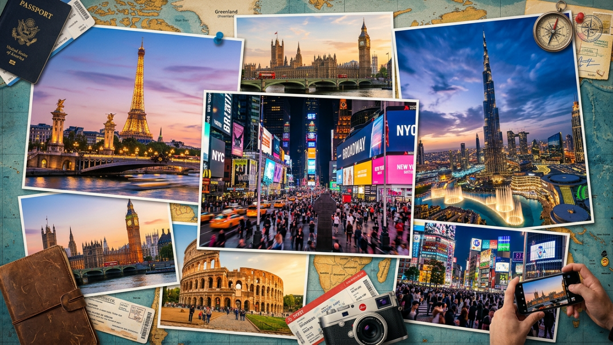 Top cities to visit in 2026, a global ranking