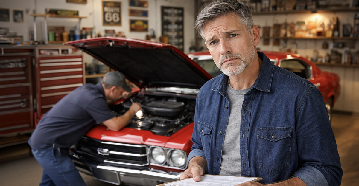 I bought a classic car at an auction, and now my mechanic says the VIN ...