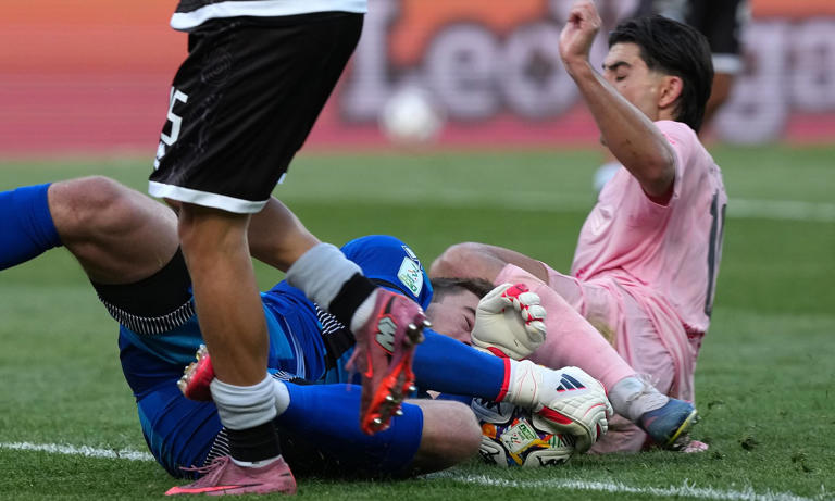 Germany and Tottenham legend's son rushed to hospital as USA goalkeeper ...