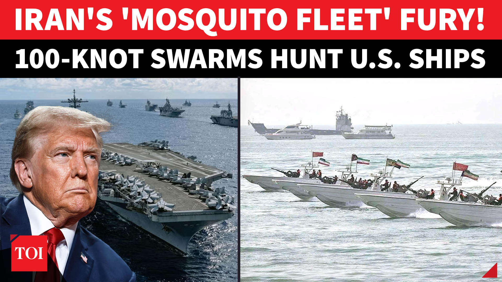 US Navy shocked! Iran unleashes invisible sea demons from caves ...