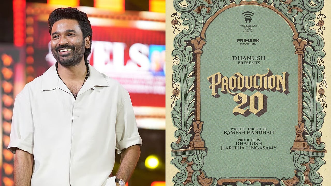 Dhanush announces his next production venture