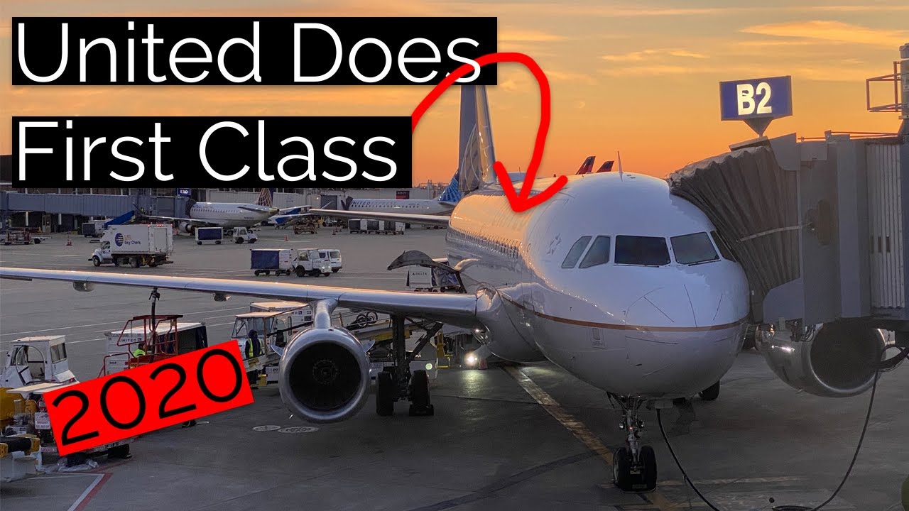 I tried United A319 first class for the first time ️