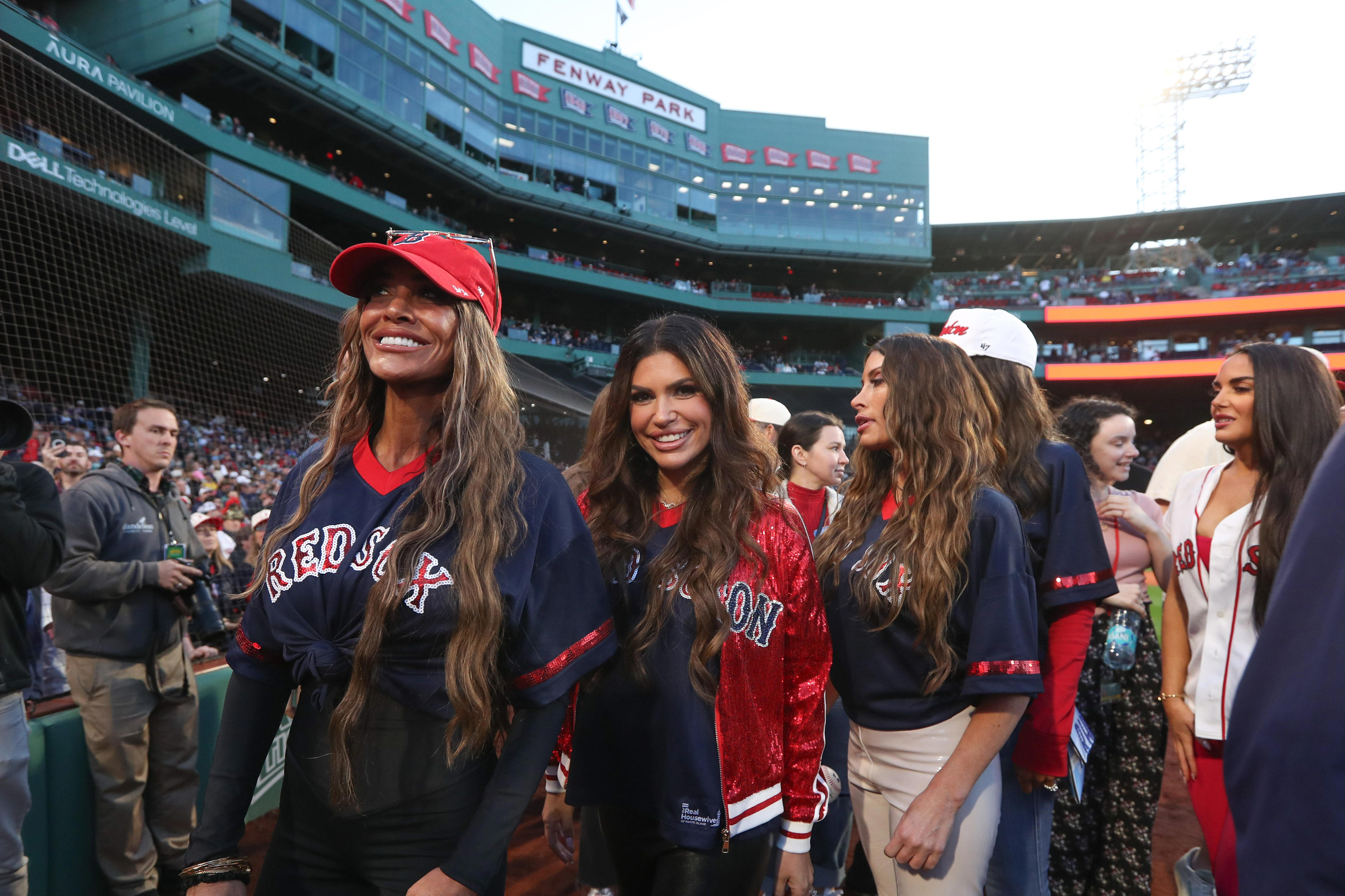 At Fenway, 'Real Housewives' of RI cast fields questions about season 2