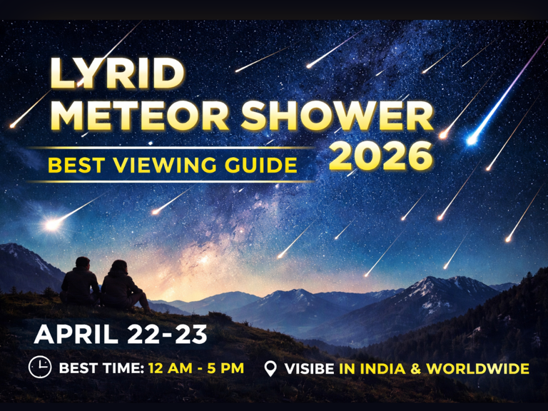 Lyrid meteor shower 2026: How and where to watch the rare shooting star ...