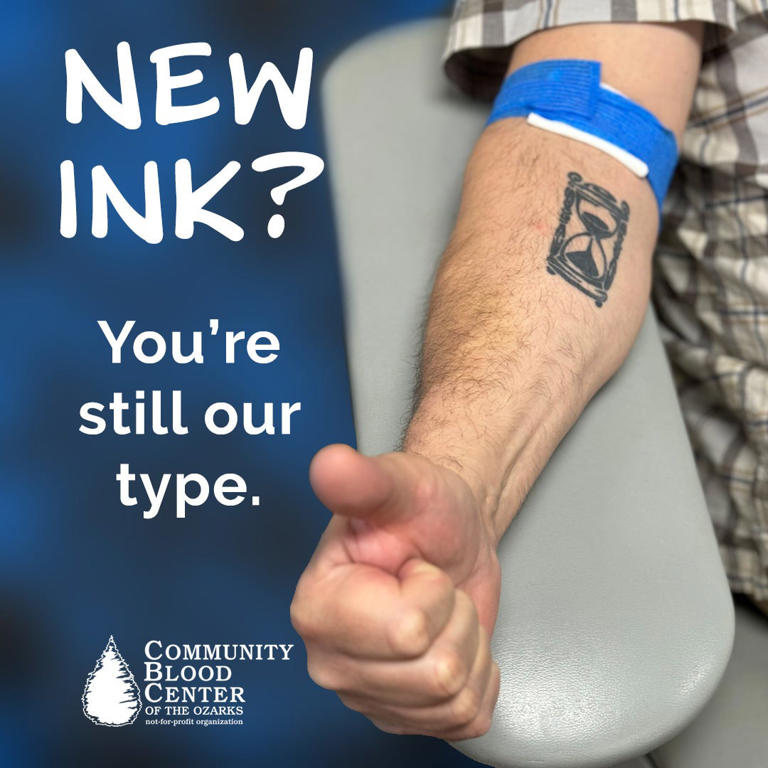 FDA update allows blood donation right after tattoos in some states