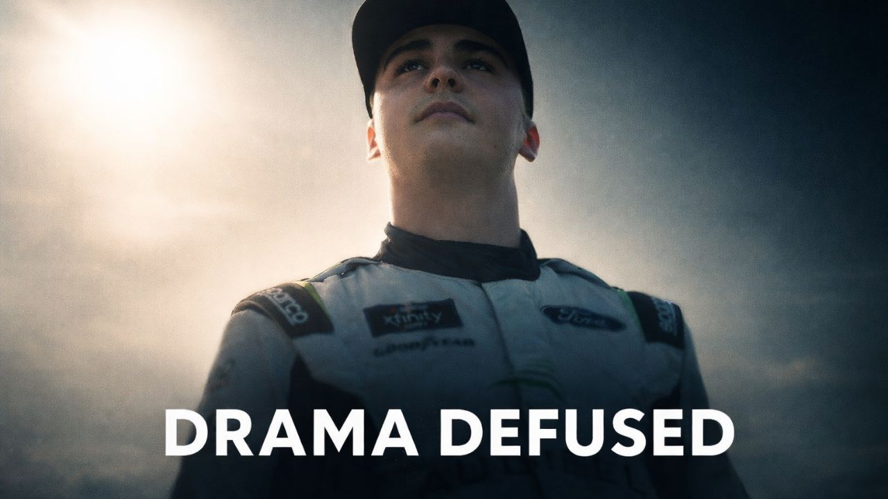 NASCAR’s fiery pit road drama ends after driver’s calm intervention