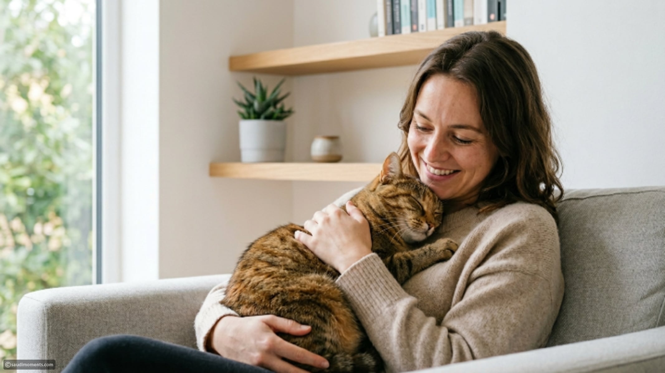 What your cat’s sleeping position says about their mood