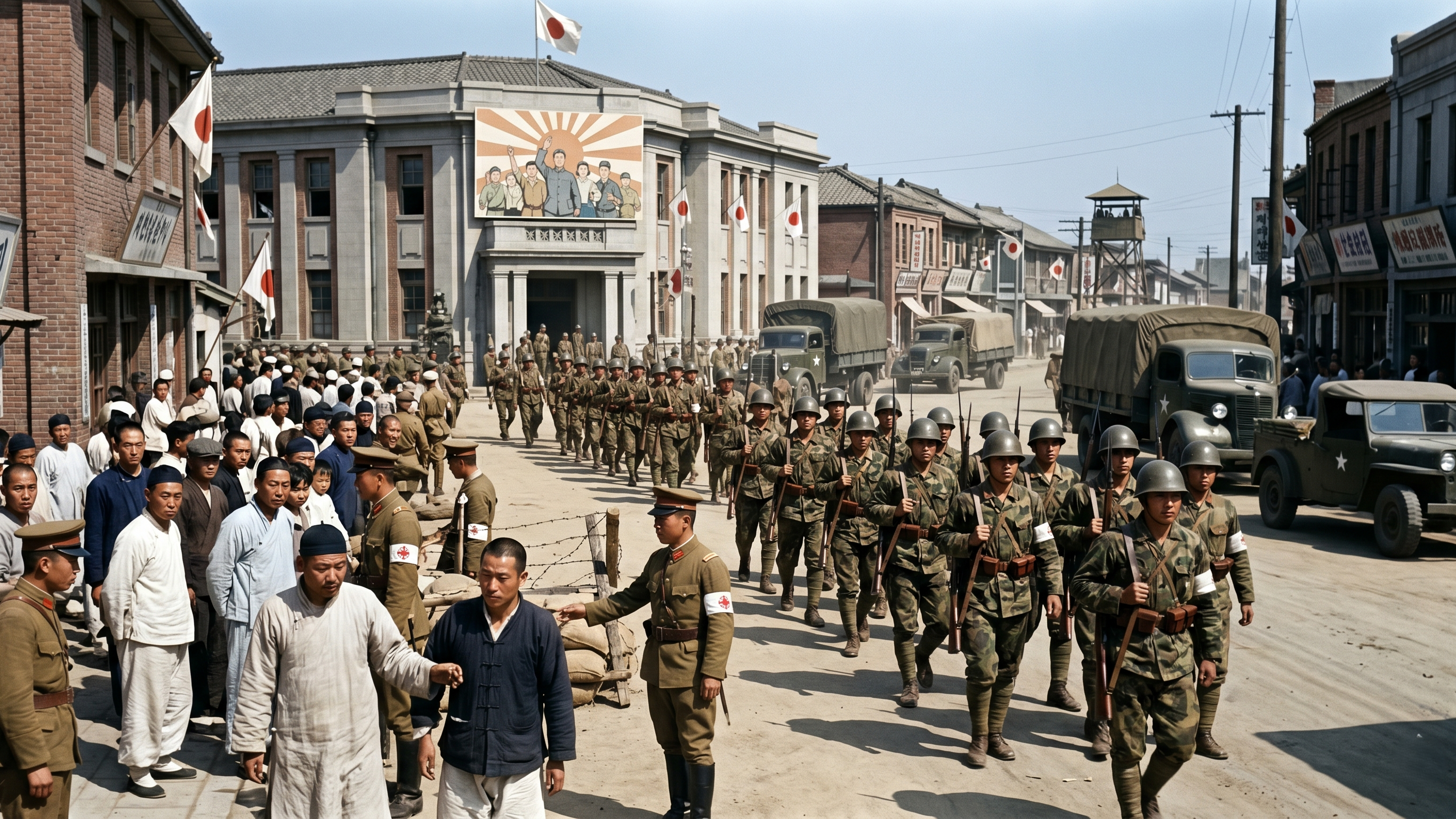 Japan promised freedom - then took control