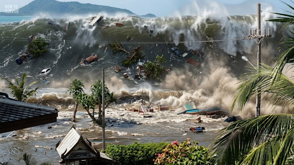 Japón sobrevivió al terremoto - luego llegó un tsunami de 40 metros