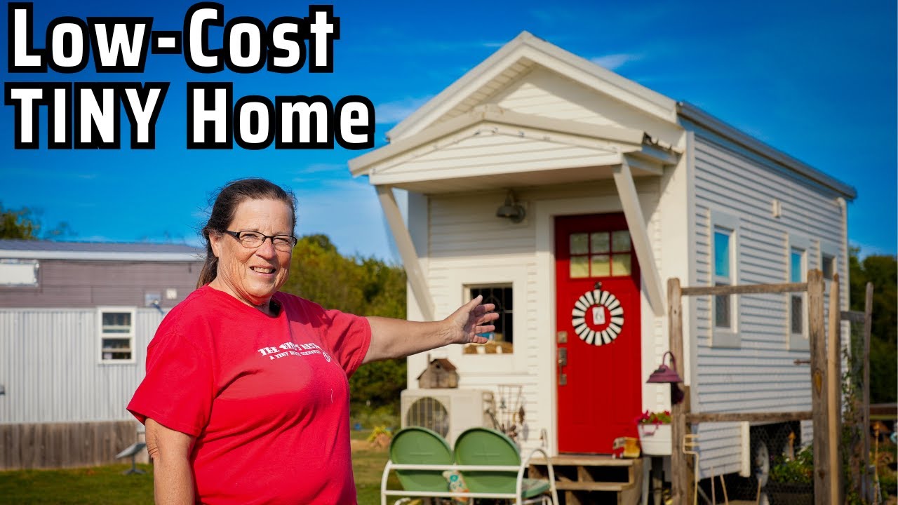Affordable tiny house tips from a retiree - Cheryl's story