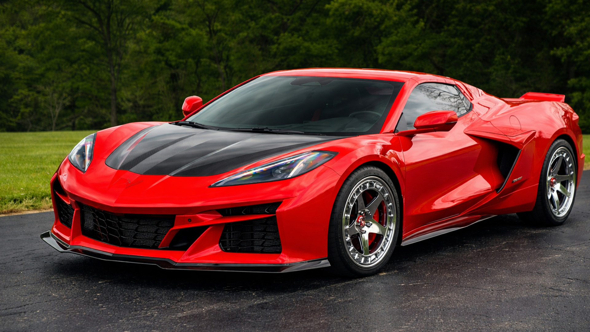 I was not ready for this supercharged Corvette