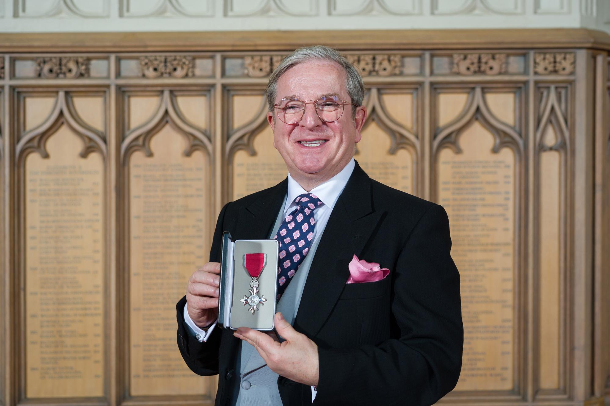 Co Tyrone man James McGinn MBE recognised at Windsor Castle for his 30 ...
