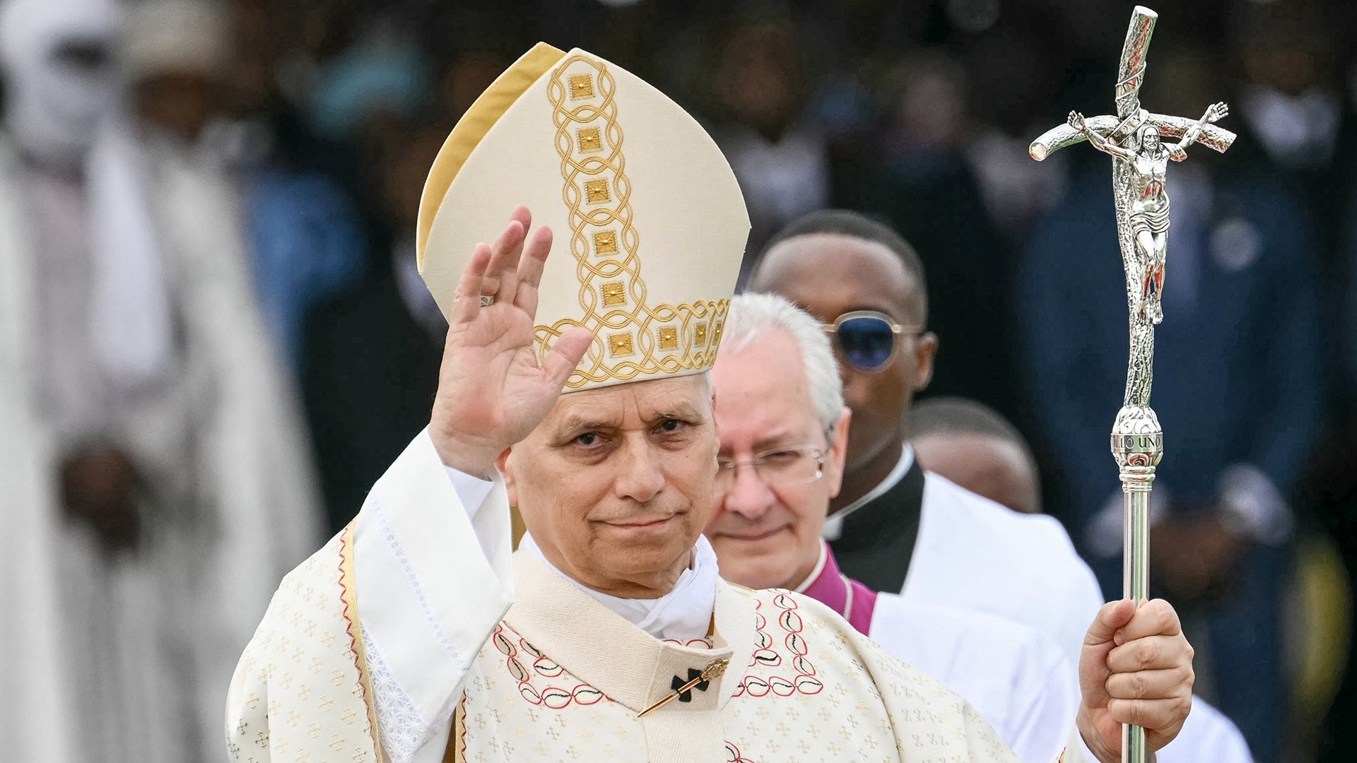 Pope Leo XIV moves to end war of words with President Trump