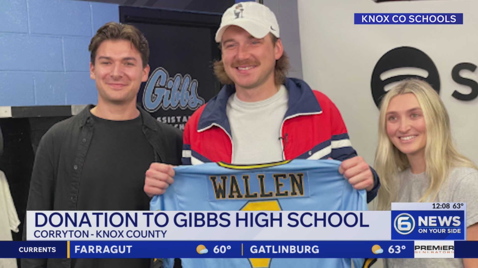 Morgan Wallen Foundation to give $1.2 million to upgrade Gibbs High ...