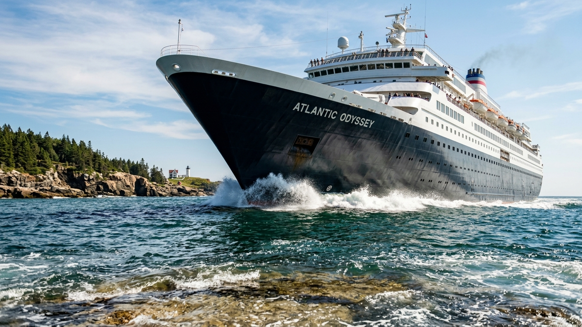 How the QE2 grounded in water deeper than her draft, the squat effect ...