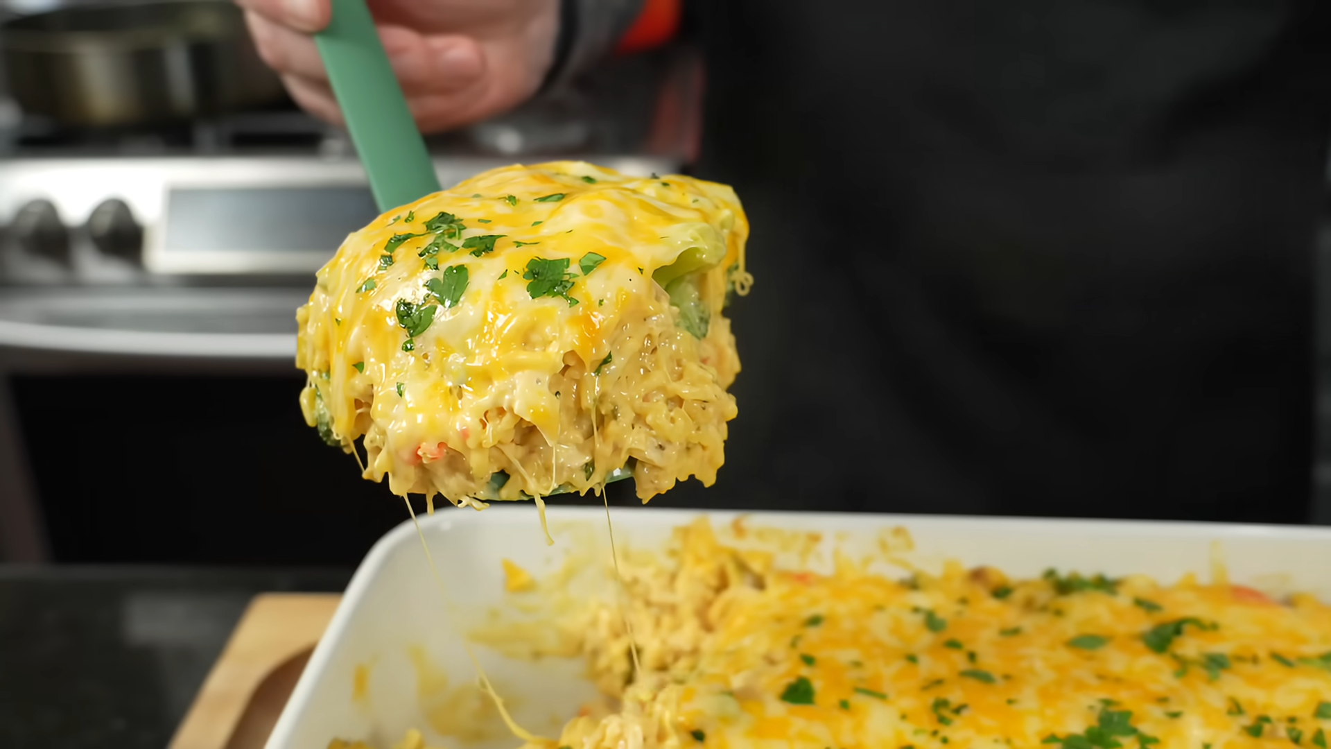 Easy chicken and rice casserole for weeknight dinner