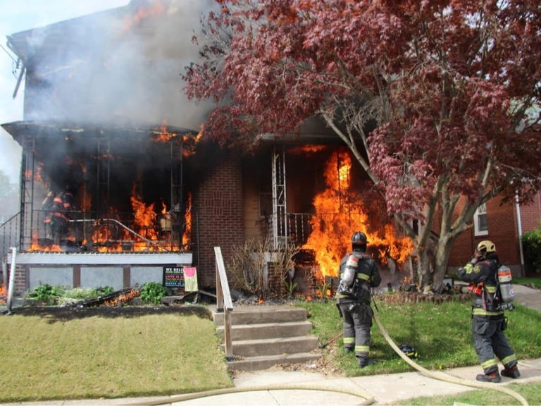 House fire kills 2 dogs, heavily damages Delco duplex