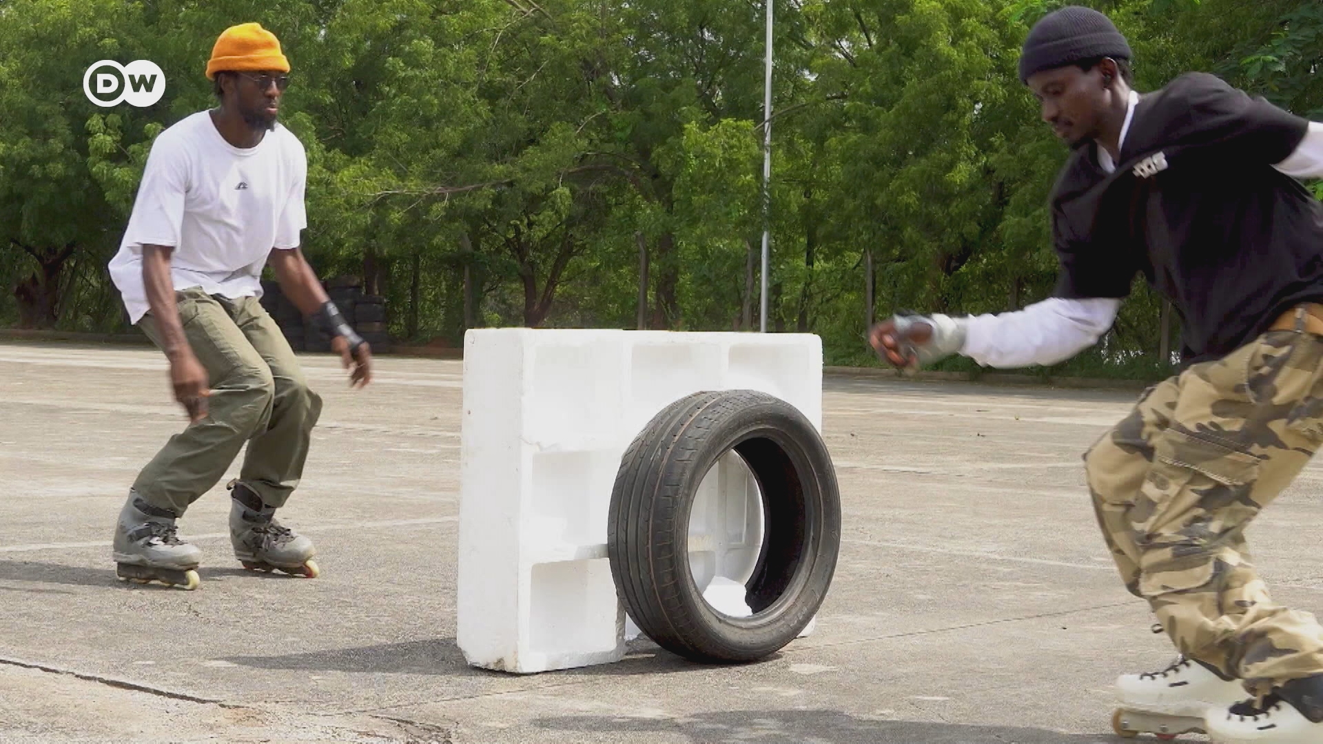 Liberdade em patins na Nigéria